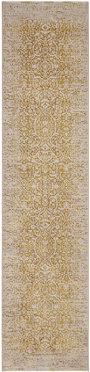 Grandeur Rug Gold Damask | Caseys Furniture