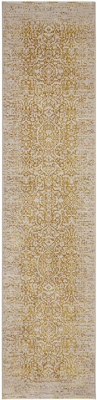 Grandeur Rug Gold Damask | Caseys Furniture