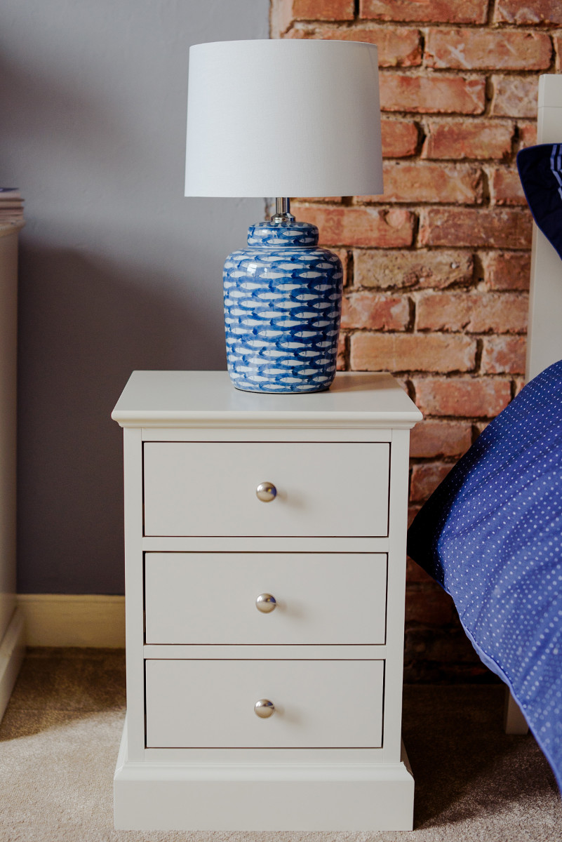 Caoimhe 3 Drawer Bedside Chest | Caseys Furniture
