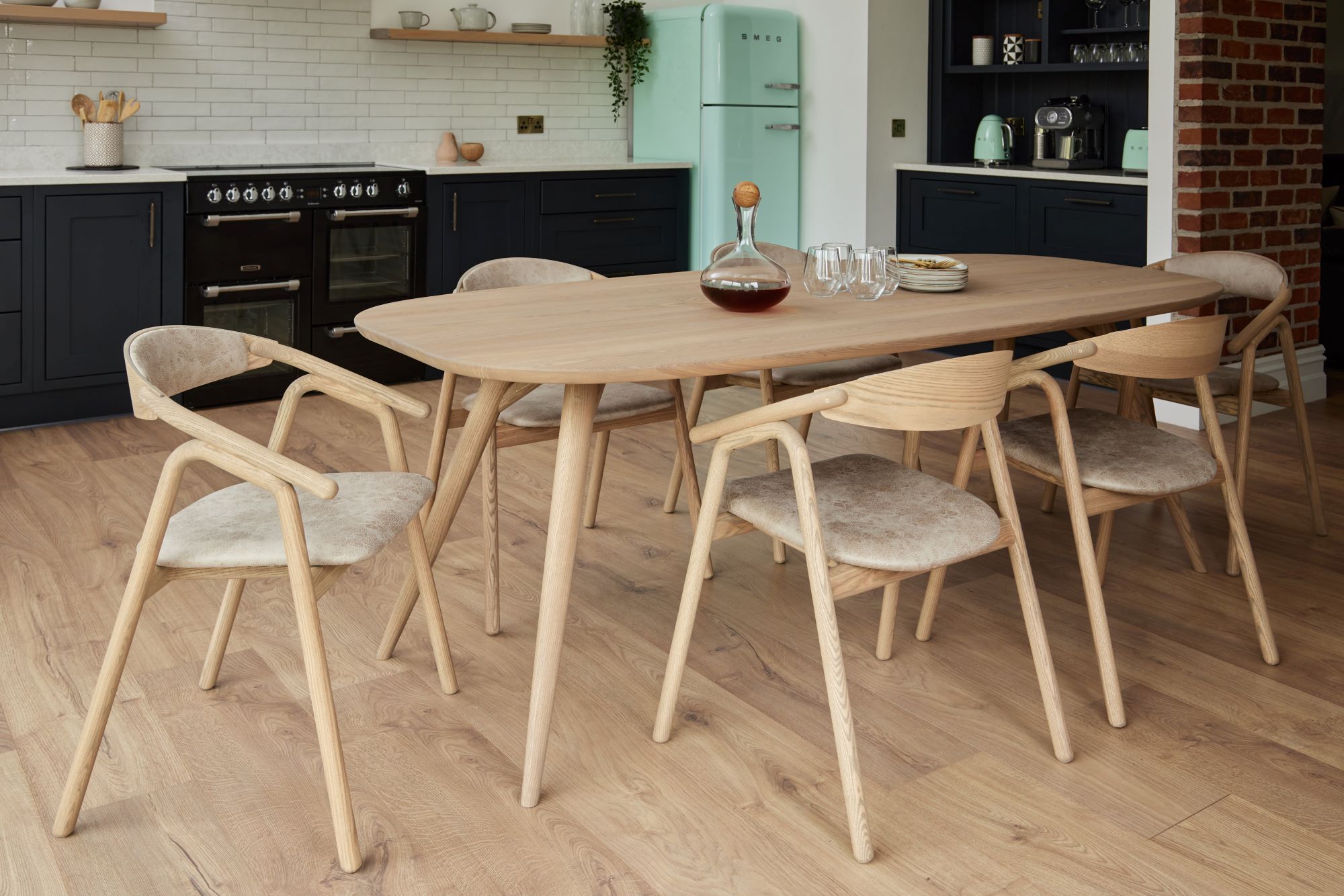 Penrith Ash Dining Table 220x100cm | Caseys Furniture